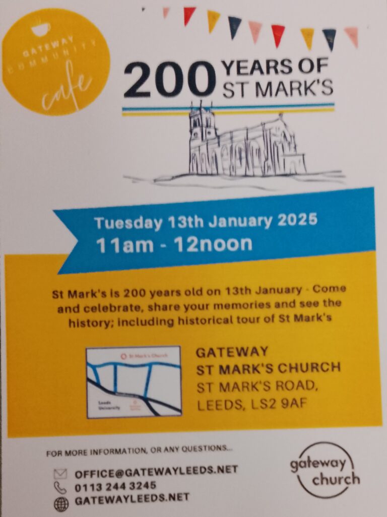 St Mark’s Celebration | Caring Together in Woodhouse and Little London